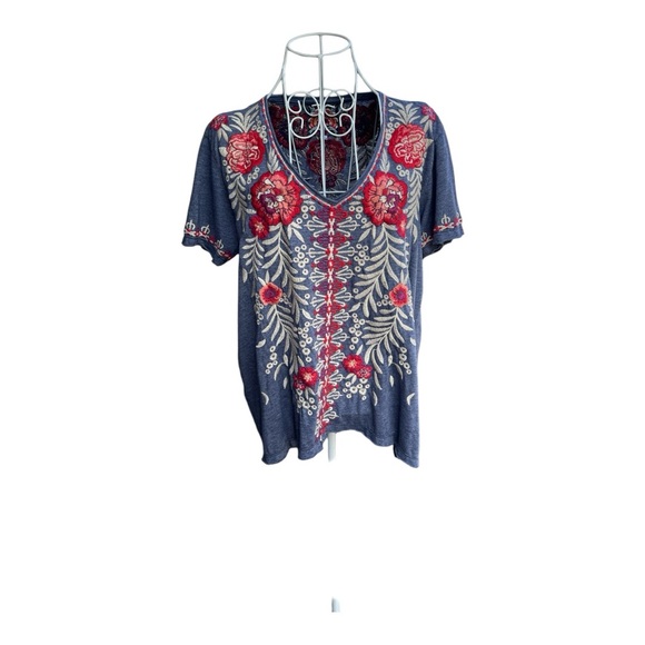 Johnny Was | Tops | Johnny Was Maya Everyday Tee | Poshmark